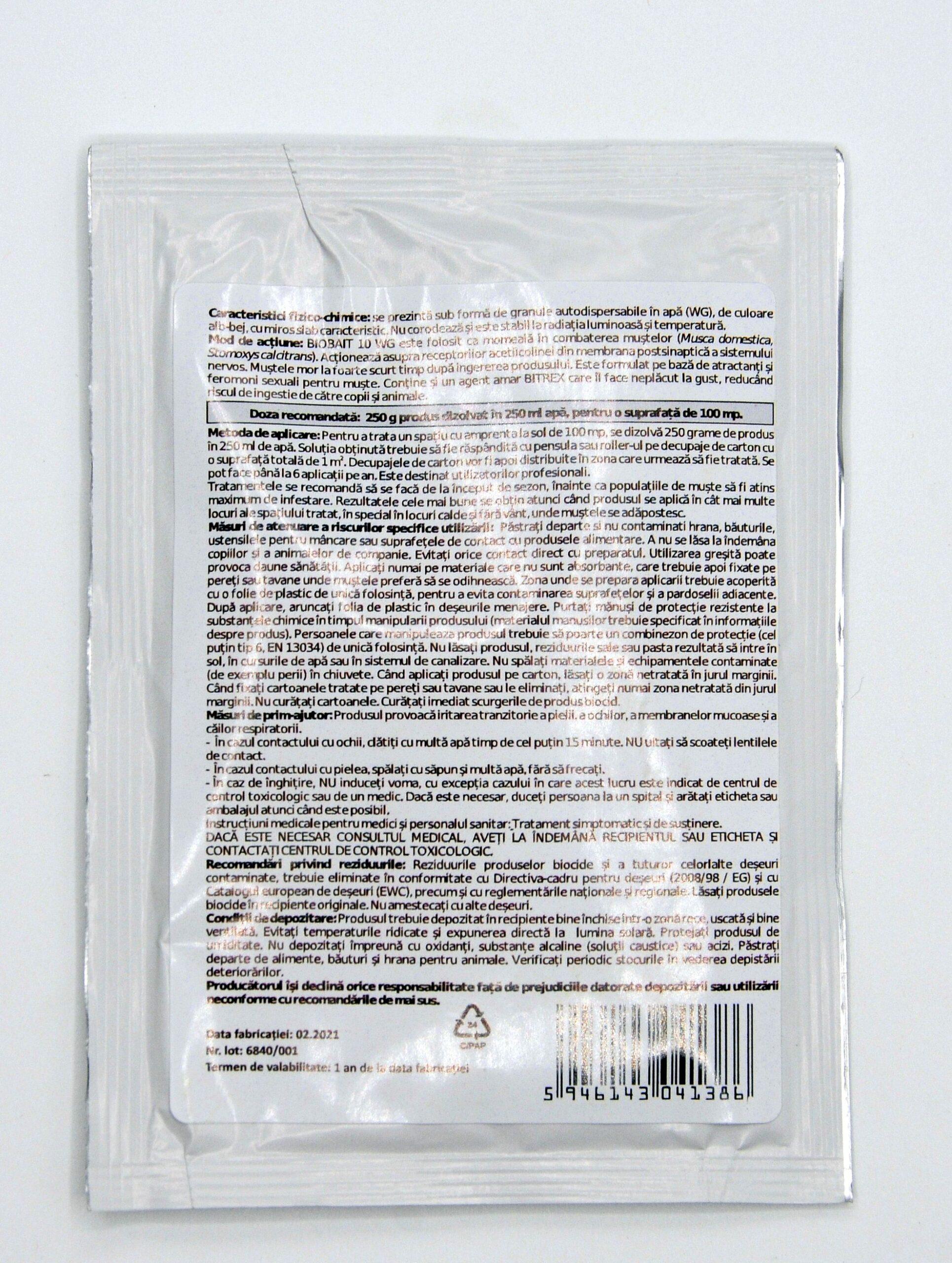 BIOBAIT 10 WG 10 g - ENO Chemie