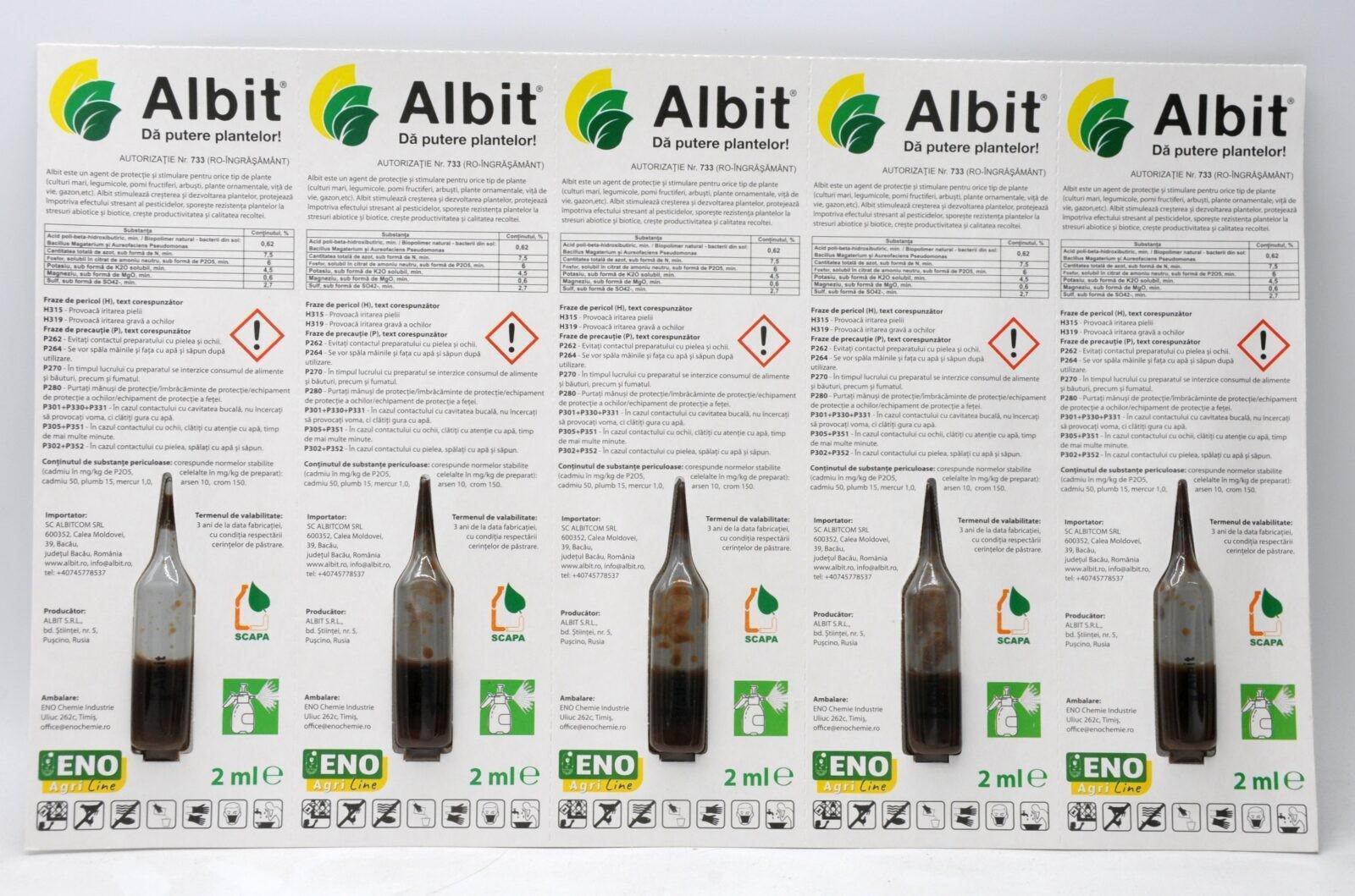 ALBIT 2 ml BLISTER - ENO Chemie