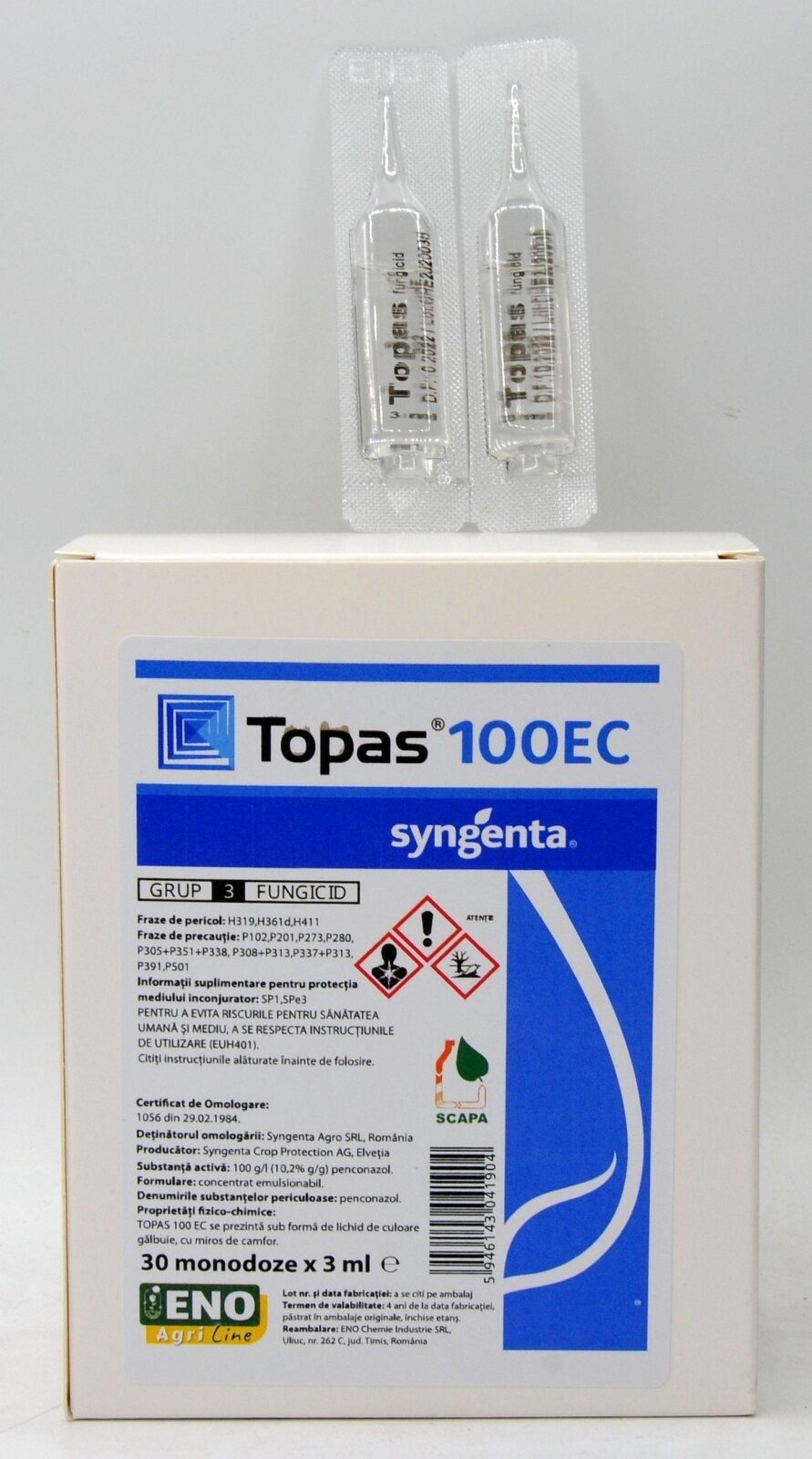 TOPAS 100 EC 3 ml - ENO Chemie